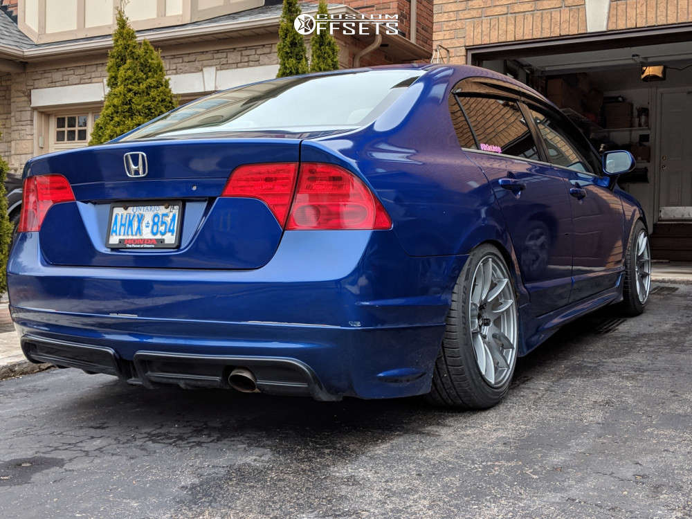 2006 Honda Civic with 17x9 30 MST Mt30 and 225/45R17 Cooper Zeon Rs3-g1 ...