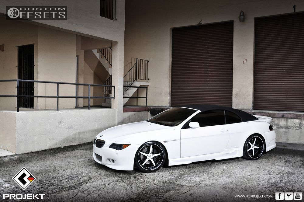 2008 BMW 650i with 20x9 20 K3 Projekt Projekt 1 and 255/30R20 Other N/A ...