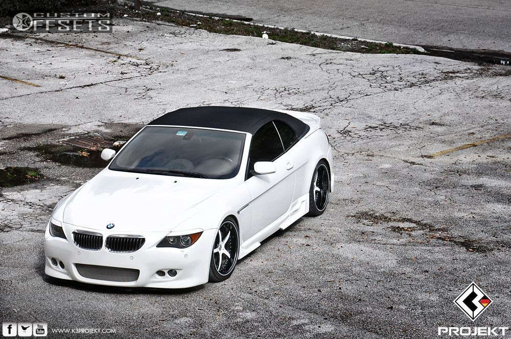 2008 BMW 650i with 20x9 20 K3 Projekt Projekt 1 and 255/30R20 Other N/A ...