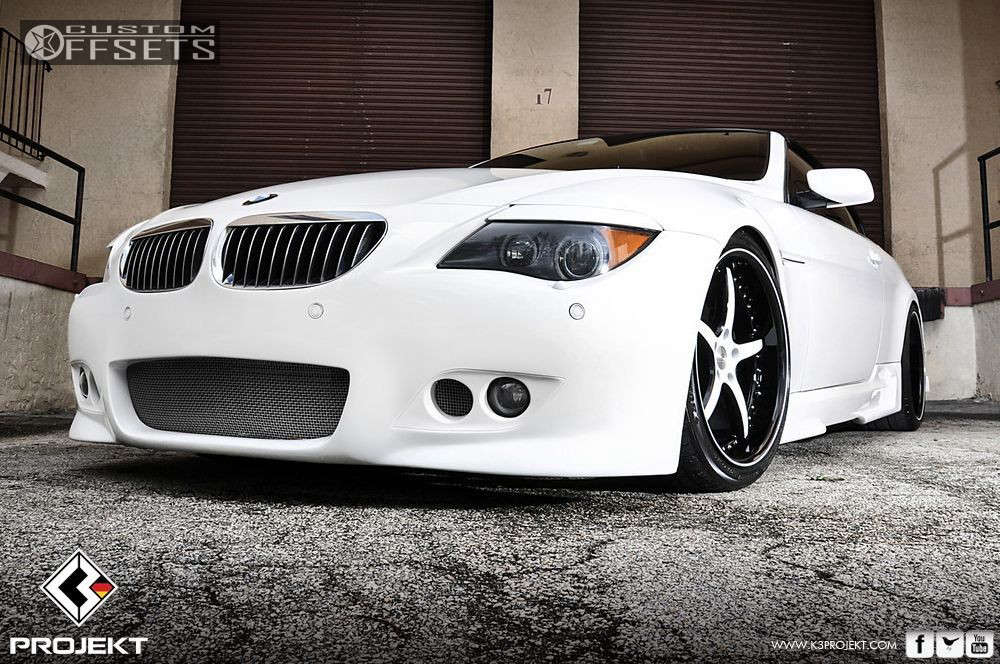 2008 BMW 650i with 20x9 20 K3 Projekt Projekt 1 and 255/30R20 Other N/A ...