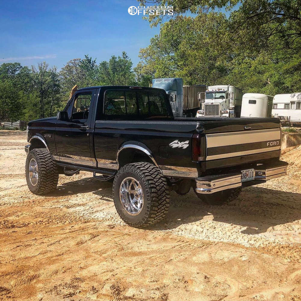 1996 Ford F-150 with 20x12 -44 Dropstars 655v and 36/15.5R20 Mickey ...