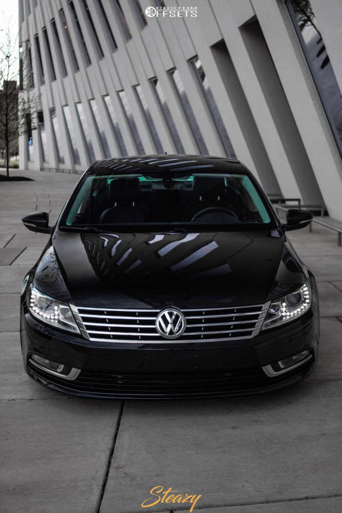 2013 Volkswagen CC with 19x10 35 Rotiform Kps and 235/35R19 Nankang NS ...