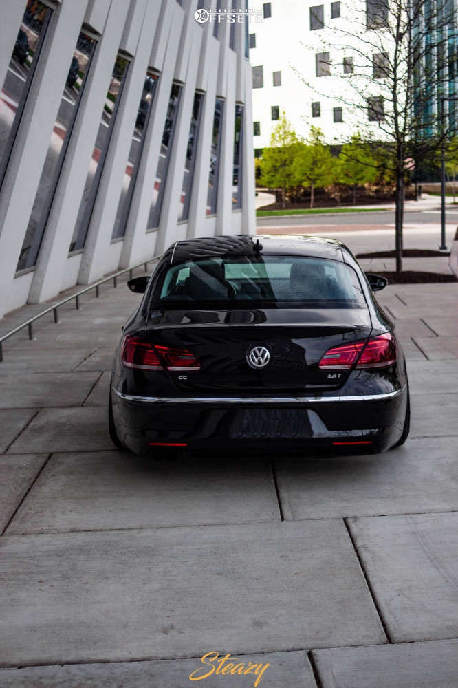 2013 Volkswagen CC with 19x10 35 Rotiform Kps and 235/35R19 Nankang NS ...