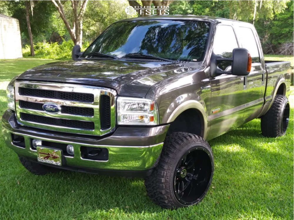 2007 Ford F-250 Super Duty with 22x14 -76 Anthem Off-Road Equalizer and ...