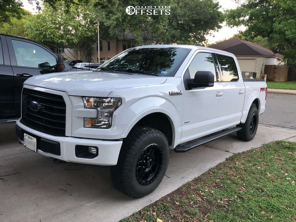 2016 Ford F-150 with 18x9 18 Vision Manx and 275/70R18 Nitto Terra ...