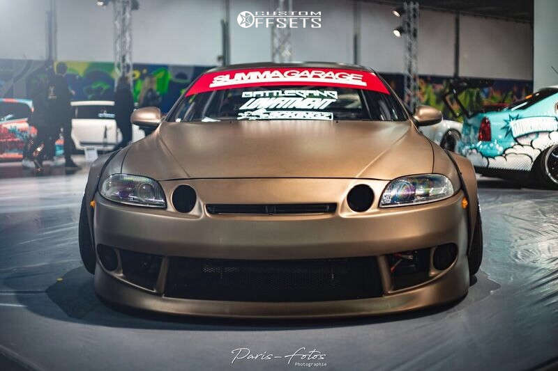 1992 Toyota Soarer with 18x12.5 -17 Image Wheels BPS and 265/35R18 ...