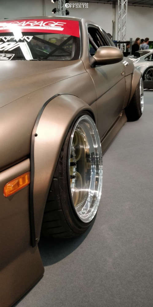 1992 Toyota Soarer with 18x12.5 -17 Image Wheels BPS and 265/35R18 ...