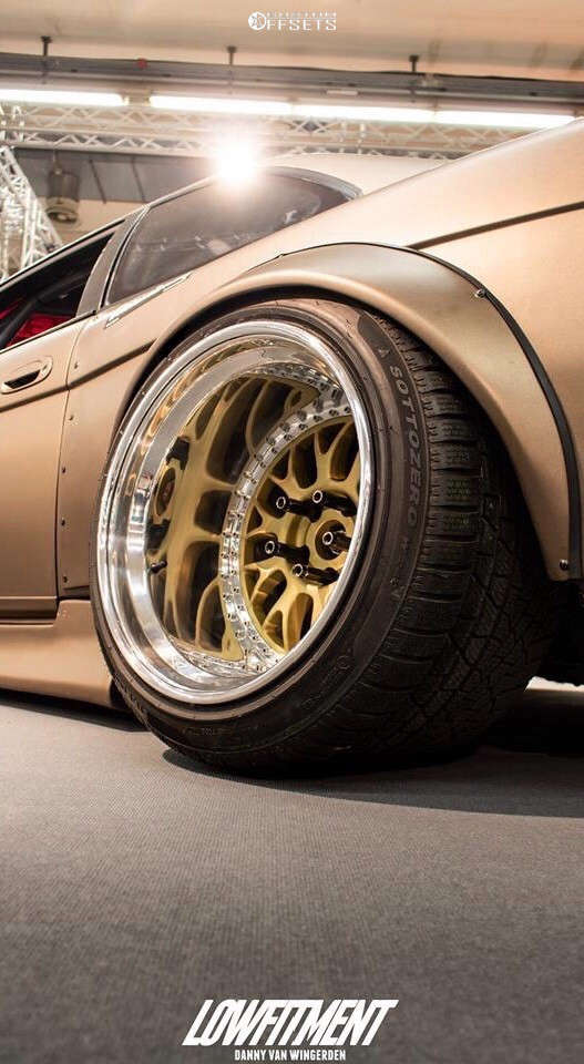 1992 Toyota Soarer with 18x12.5 -17 Image Wheels BPS and 265/35R18 ...