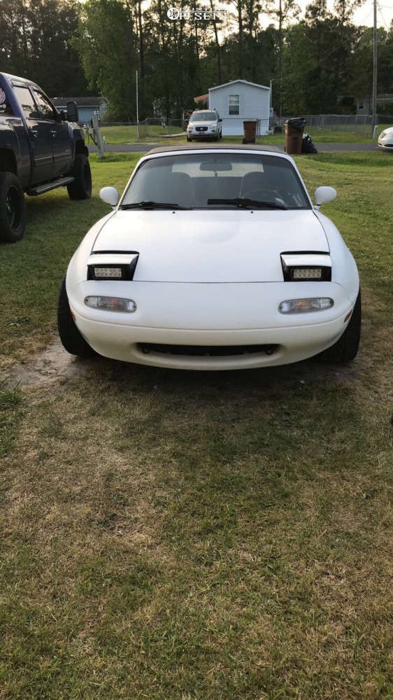 1991 Mazda MX-5 Miata with 15x8 0 MST Mt13 and 205/50R15 Nitto Neo Gen ...
