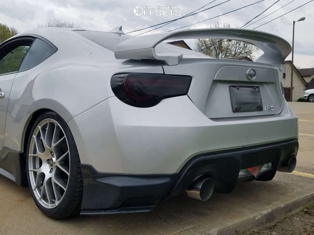 2013 Scion FR-S with 18x8.5 45 Enkei Raijin and 245/35R18 Continental ...