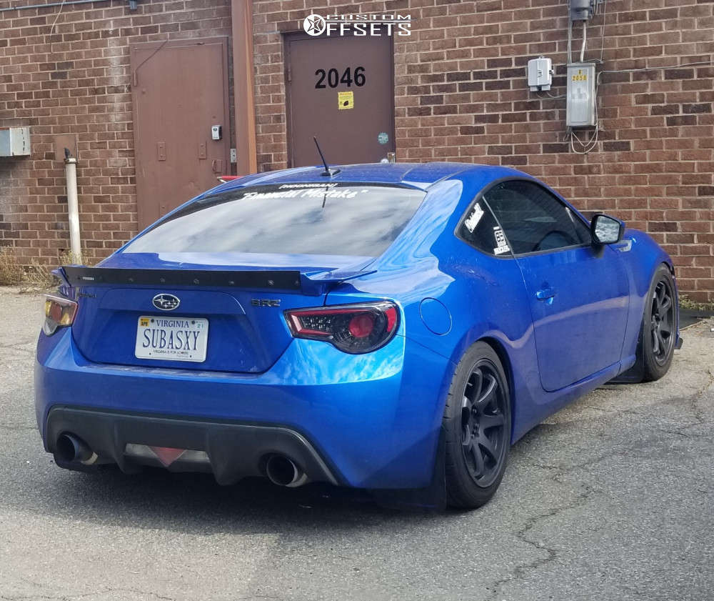 2013 Subaru BRZ with 17x8.25 22 XXR 551 and 235/45R17 Nitto Nt555 G2 ...