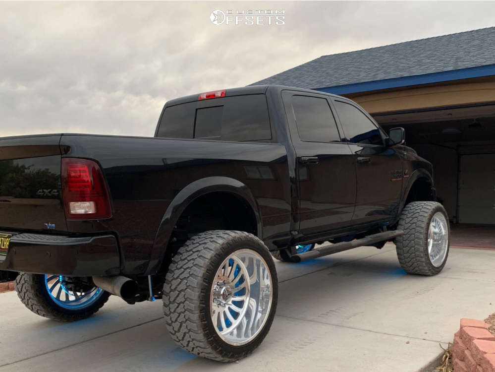 2018 Ram 2500 with 26x14 -76 Specialty Forged Sf007 and 38/15.5R26 Fury ...