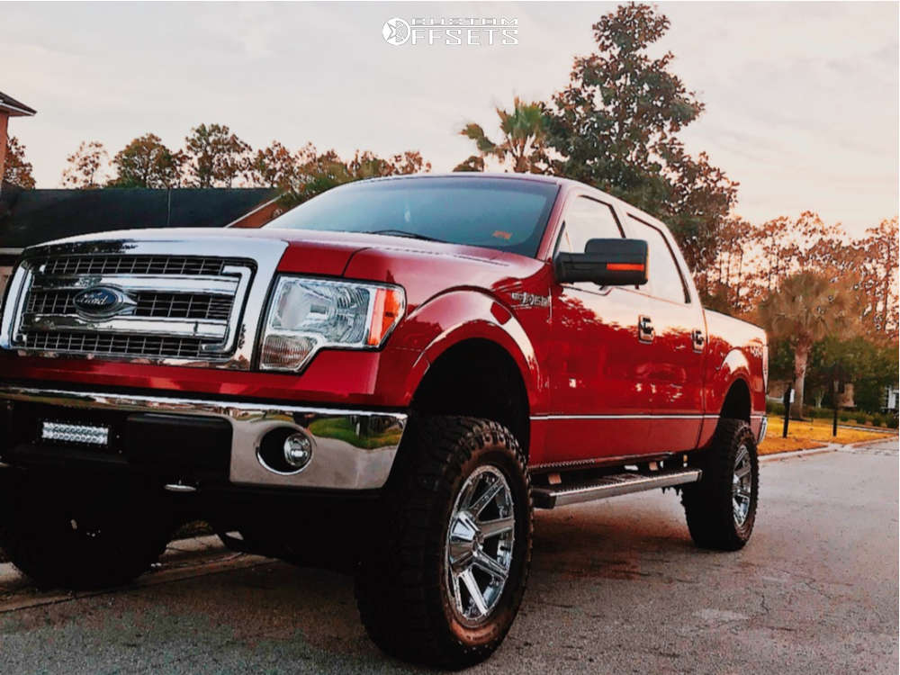 2013 Ford F-150 with 20x12 -44 Red Dirt Road Usa and 35/12.5R20 ...