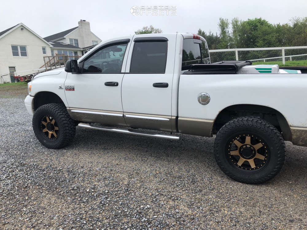 2008 Dodge Ram 2500 with 20x9 0 Mayhem Prodigy and 35/12.5R20 AMP ...