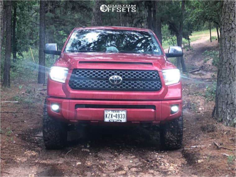 2018 Toyota Tundra with 18x9 25 Method Nv and 295/70R18 Nitto Ridge ...