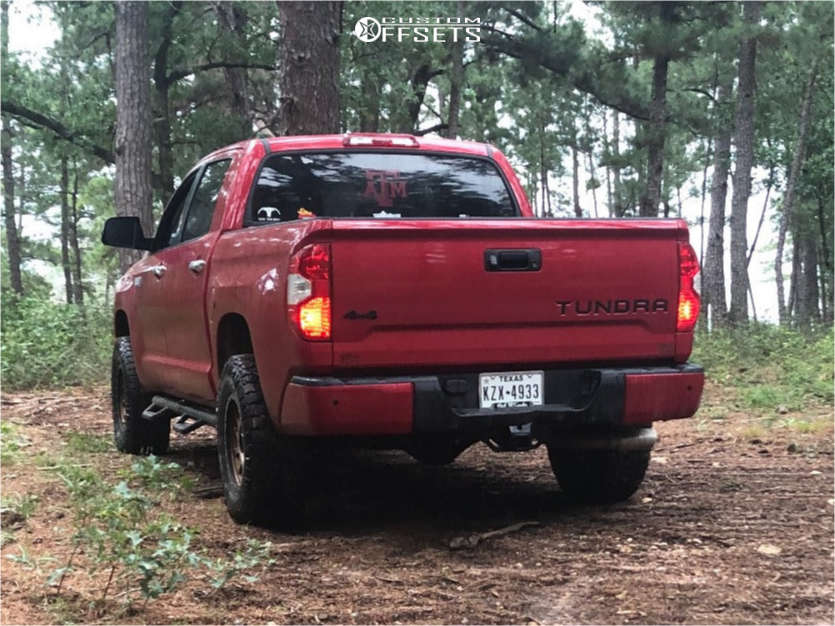 2018 Toyota Tundra with 18x9 25 Method Nv and 295/70R18 Nitto Ridge ...