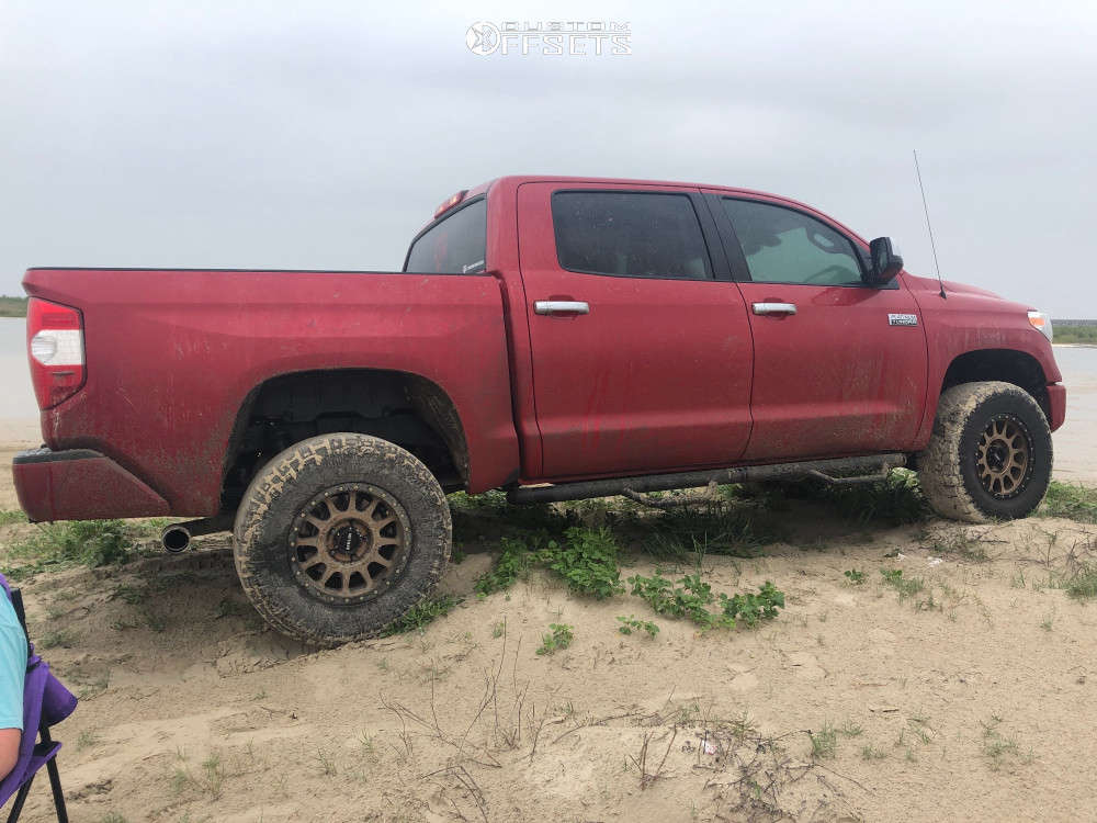 2018 Toyota Tundra with 18x9 25 Method Nv and 295/70R18 Nitto Ridge ...