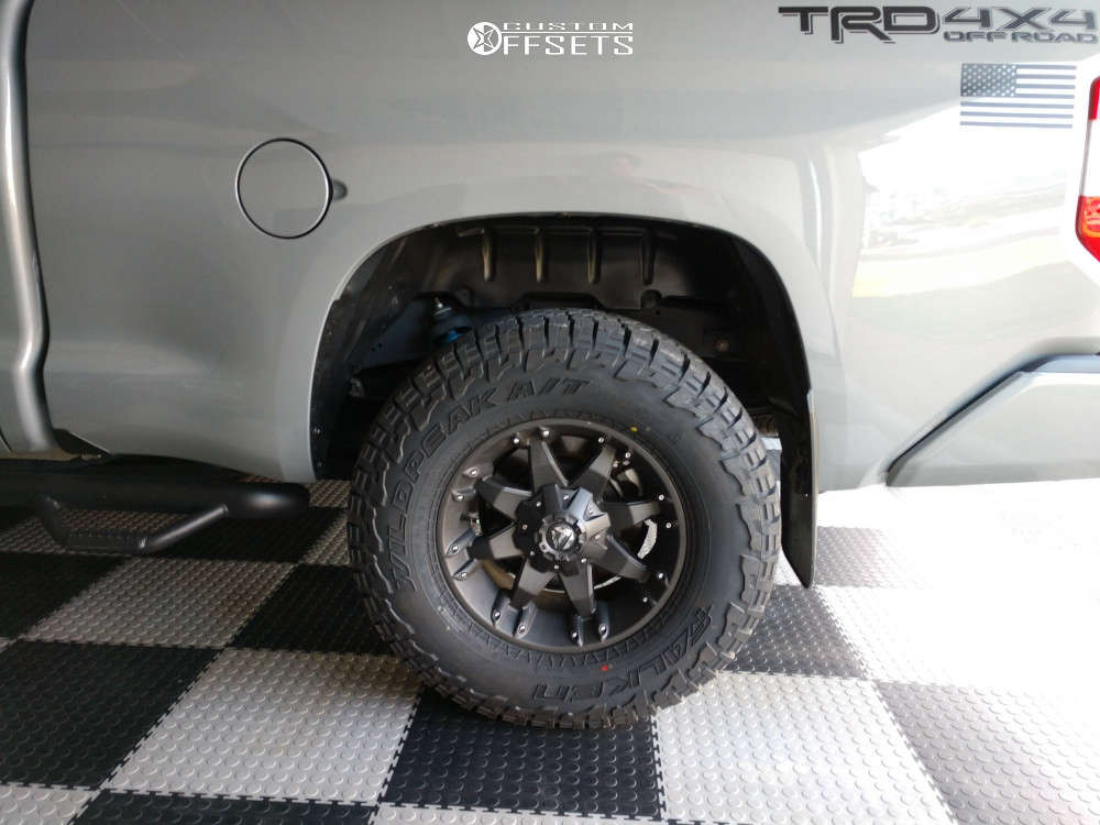 2018 Toyota Tundra with 18x9 20 Fuel Octane and 325/65R18 Falken ...