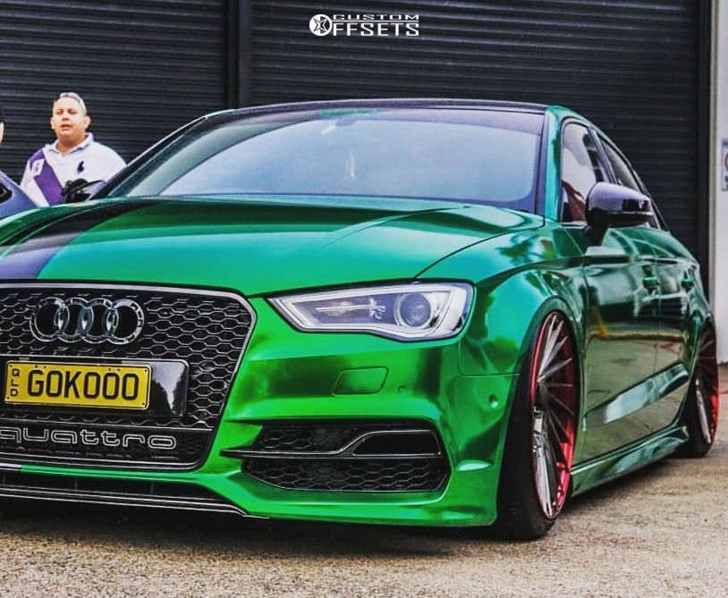 2015 Audi S3 Tucked Air Suspension | Custom Offsets