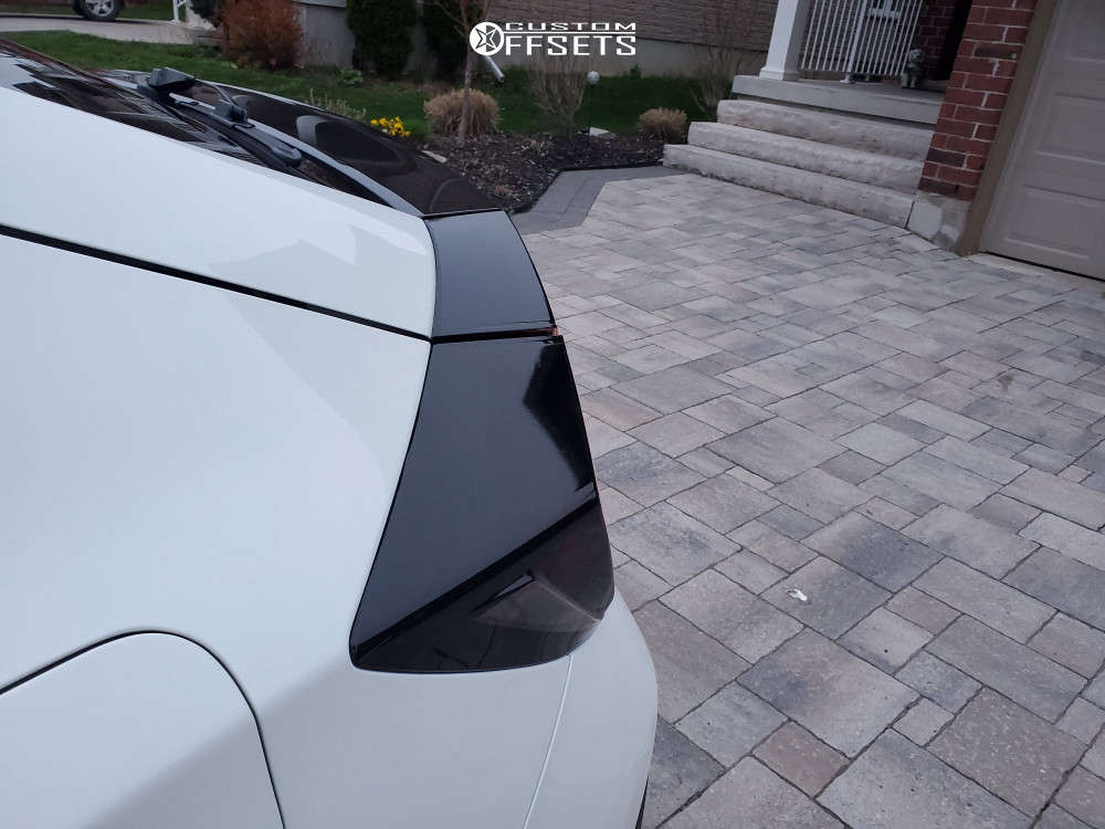 2018 Honda Civic with 16x8 20 MST Time Attack and 215/55R16 Michelin ...