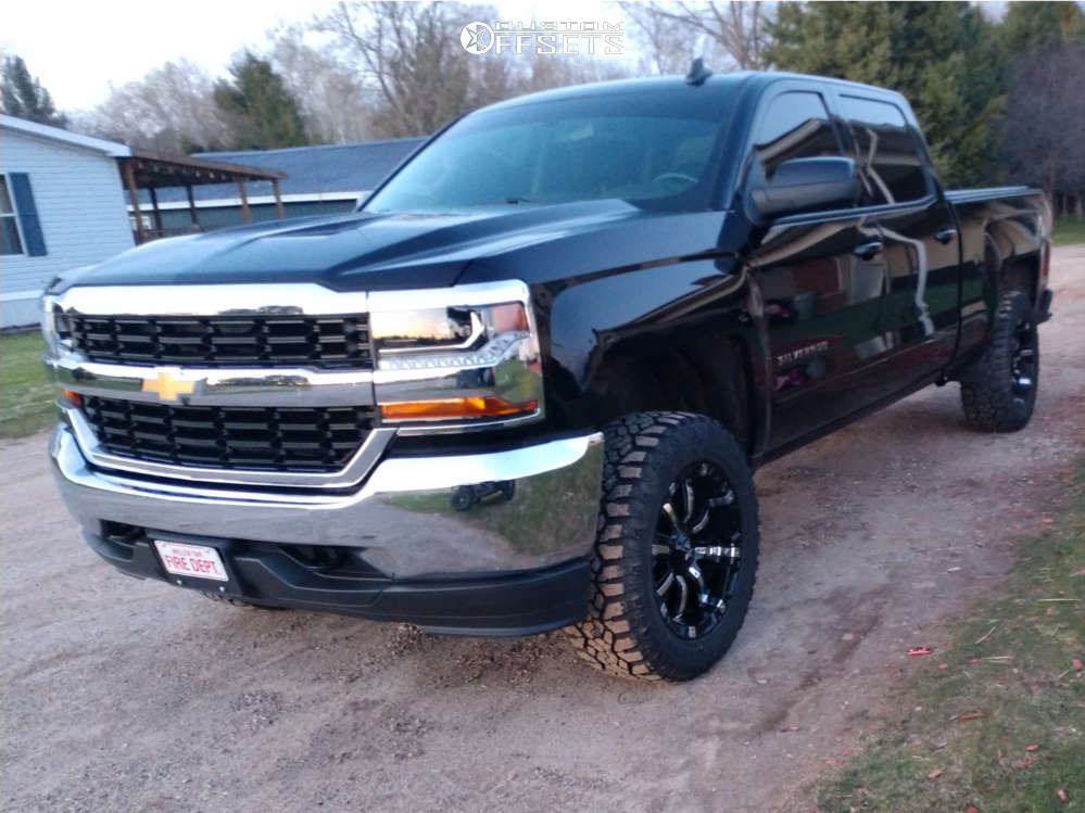 2018 Chevrolet Silverado 1500 with 20x9 -12 RBP 94r and 285/60R20 ...