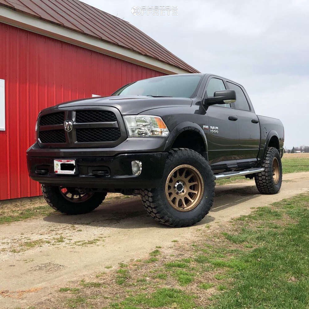 2014 Ram 1500 with 20x10 -24 Method Mr605 and 37/13.5R20 Ironman All ...