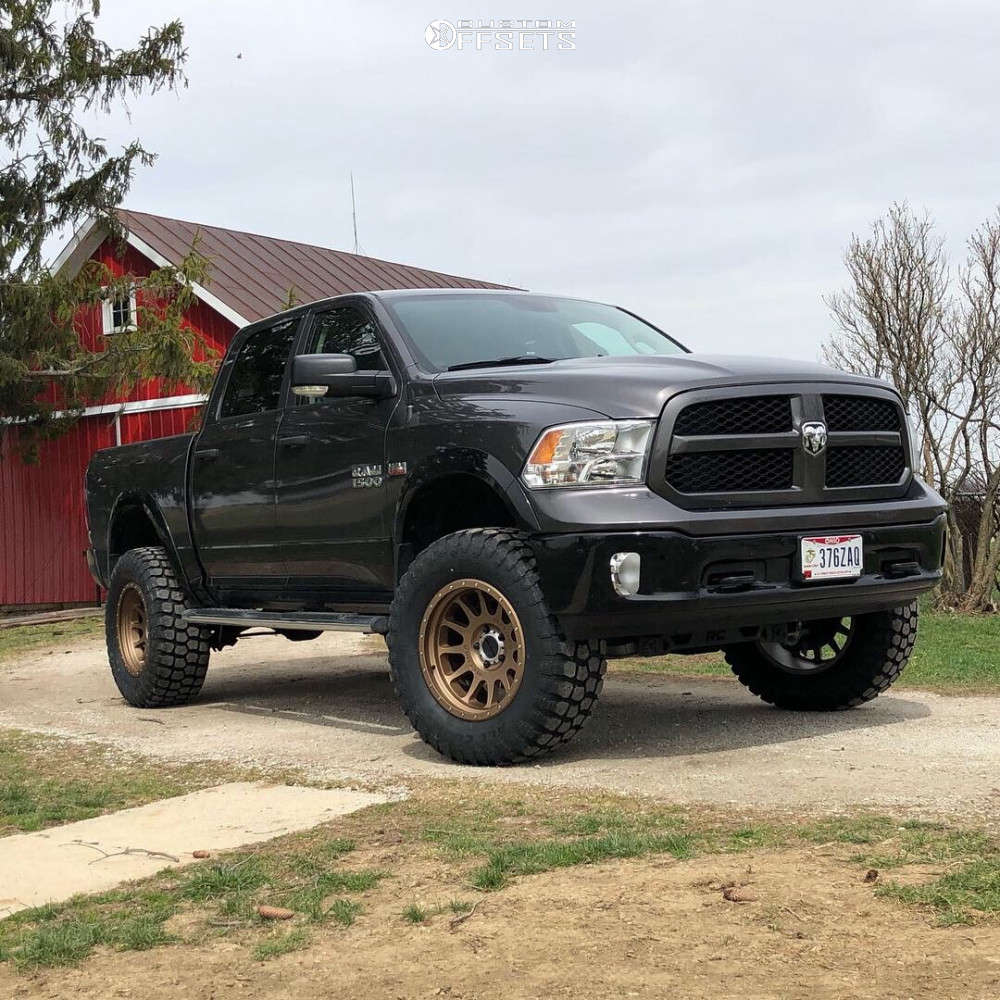 2014 Ram 1500 with 20x10 -24 Method Mr605 and 37/13.5R20 Ironman All ...