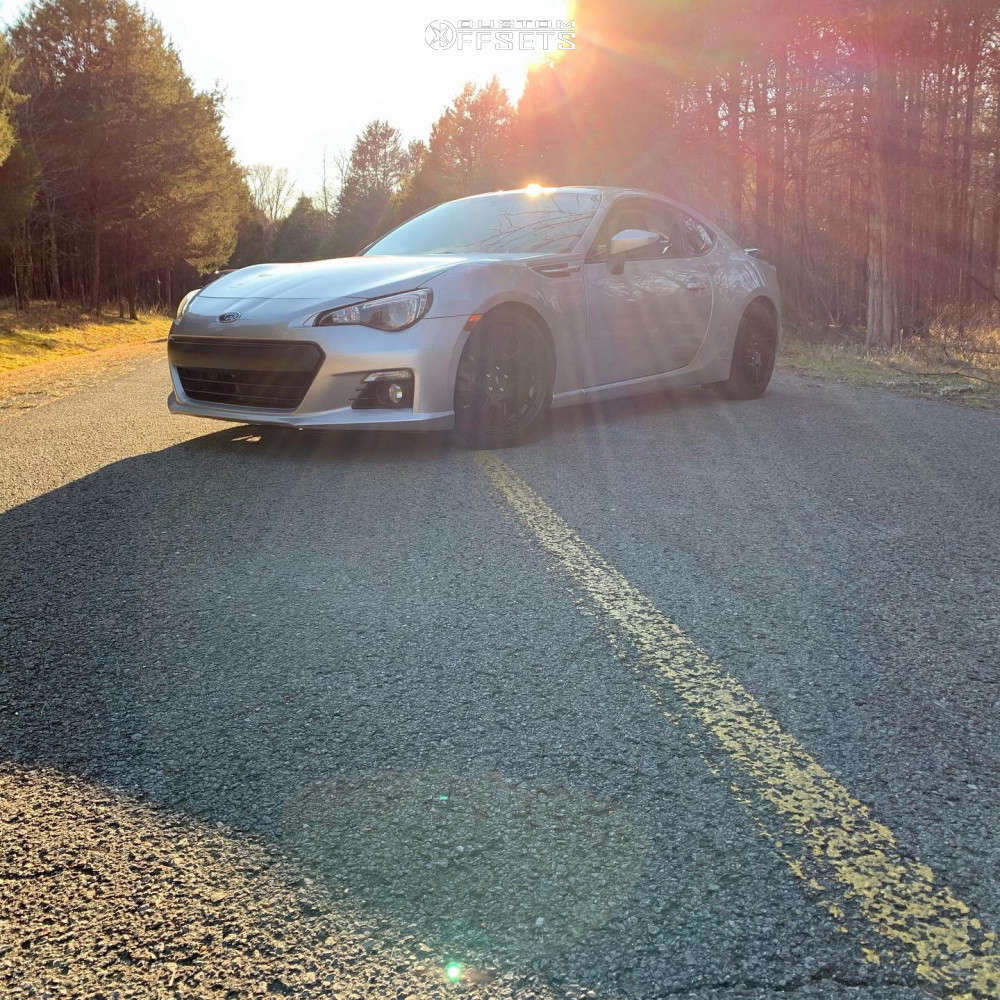 2013 Subaru BRZ with 17x7.5 40 Voxx Falco and 235/45R17 Sentury Uhp and ...