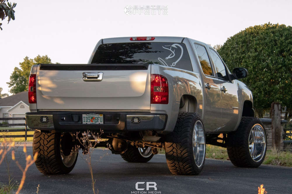 2011 Chevrolet Silverado 1500 with 24x14 -73 American Force Flex Ss and ...