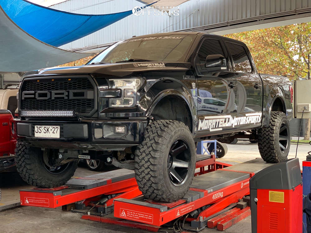 2017 Ford F-150 with 20x12 -44 Black Rhino Raze and 37/13.5R20 Falken ...