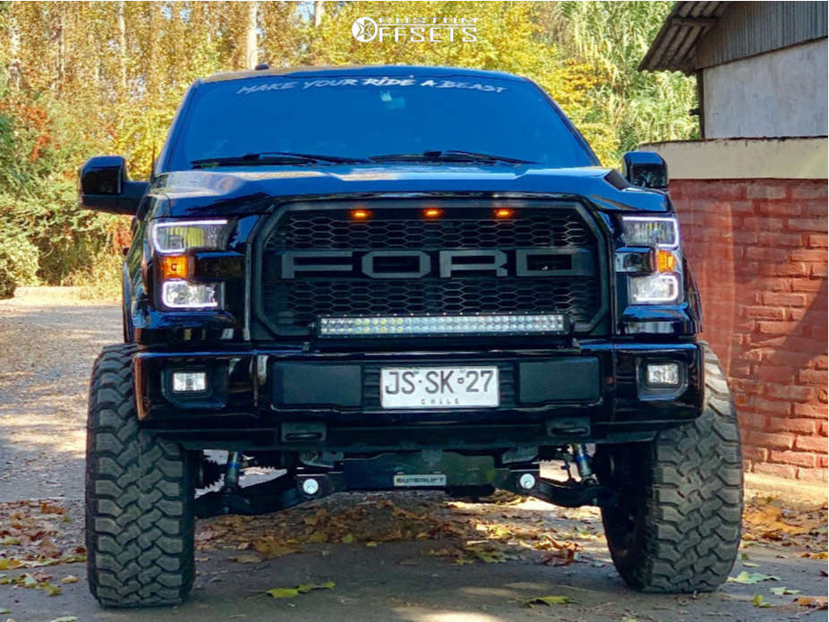 2017 Ford F-150 with 20x12 -44 Black Rhino Raze and 37/13.5R20 Falken ...