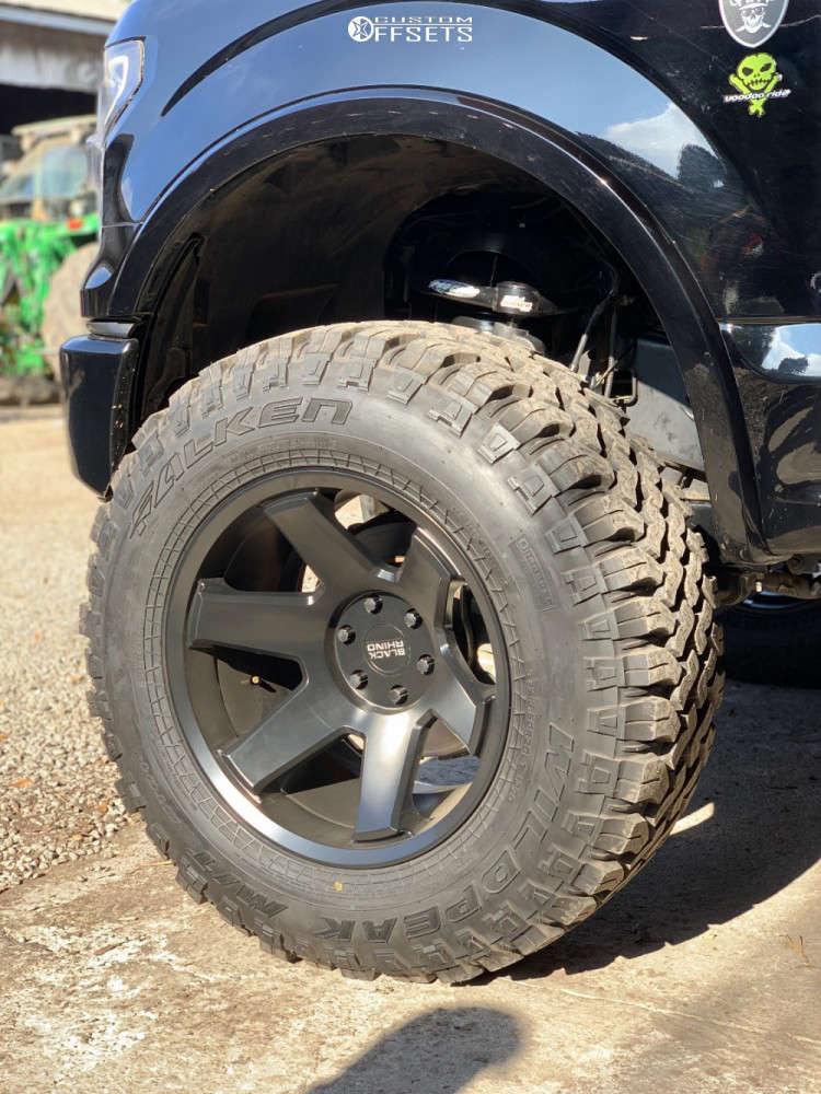 2017 Ford F-150 with 20x12 -44 Black Rhino Raze and 37/13.5R20 Falken ...