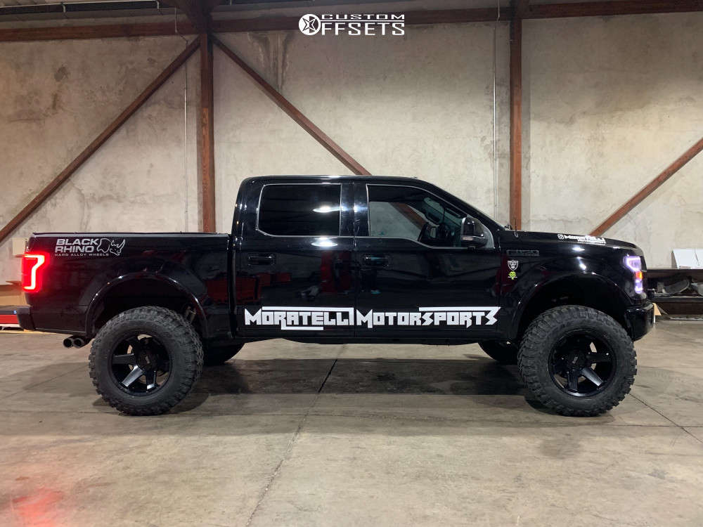 2017 Ford F-150 with 20x12 -44 Black Rhino Raze and 37/13.5R20 Falken ...