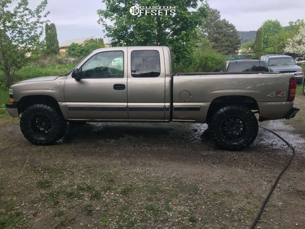 2001 Chevrolet Silverado 1500 with 17x9 -6 Pro Comp Series 01 and 35/12 ...