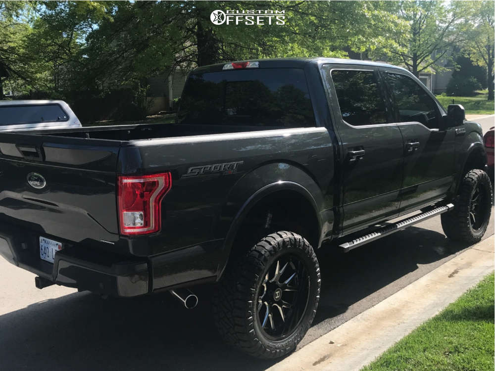 2016 Ford F-150 with 22x10 -25 Hostile Rage and 35/12.5R22 Nitto Ridge ...