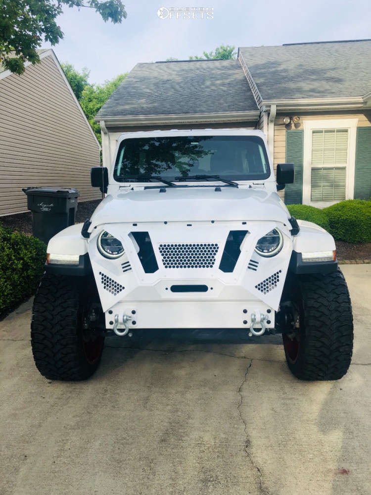 2018 Jeep Wrangler with 24x12 -44 Monster Offroad M07 and 35/12.5R24 ...