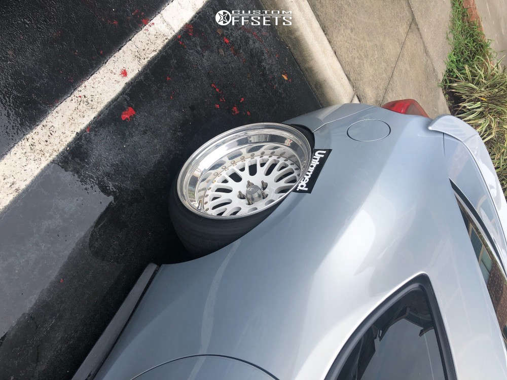 2013 Scion FR-S with 18x11 -35 CCW Classic and 225/40R18 Pirelli Pzero ...