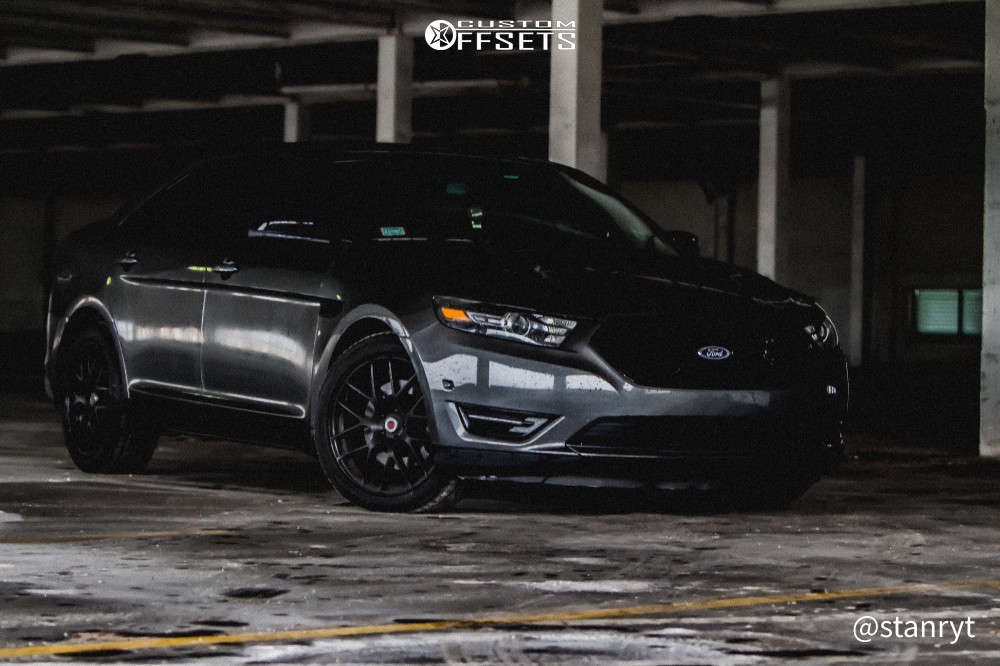 2016 Ford Taurus with 20x8.5 40 Revolution Racing Rr06 and 245/45R20 ...