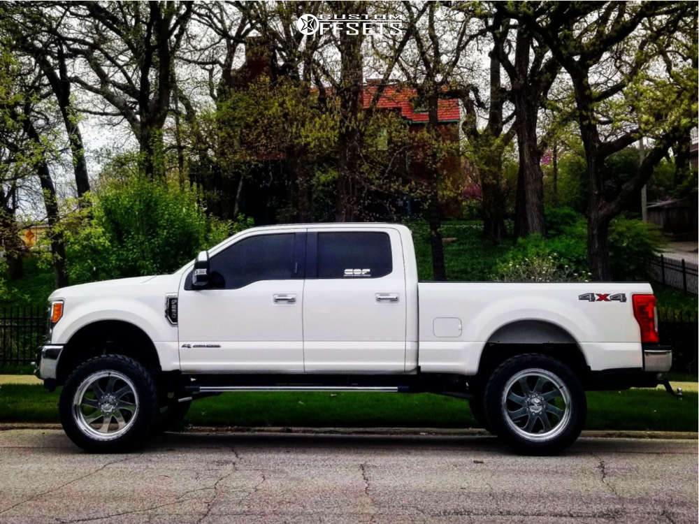 2017 Ford E-250 Super Duty with 24x12 -40 American Force Blade SS and ...