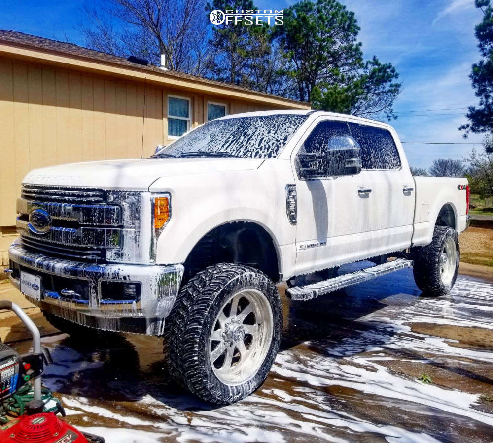 2017 Ford E-250 Super Duty with 24x12 -40 American Force Blade SS and ...