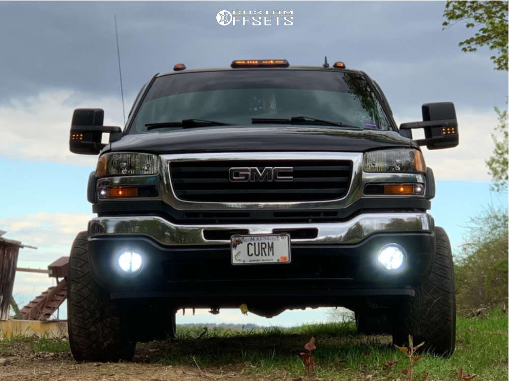 2007 GMC Sierra 2500 HD Classic with 20x12 -44 Dropstar 645b and 305 ...