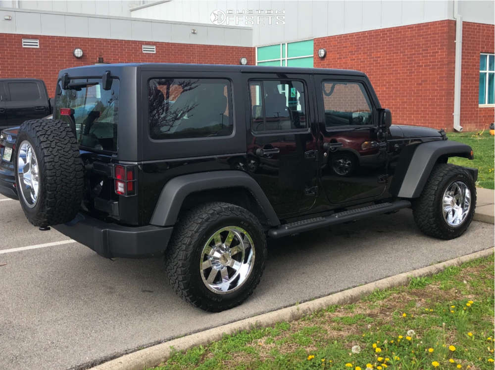 2018 Jeep Wrangler JK with 18x10 -24 Moto Metal Mo962 and 285/60R18 ...