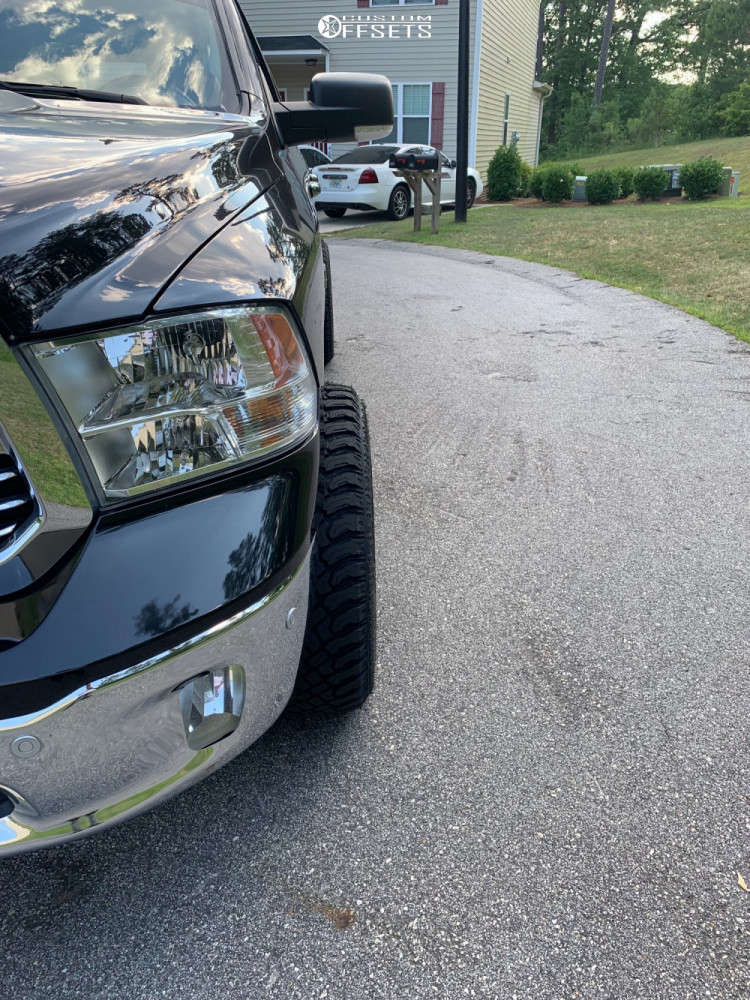 2016 Ram 1500 with 22x12 -44 XF Offroad Xf-207 and 305/45R22 Atturo ...