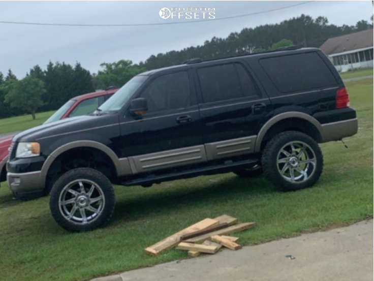 2003 Ford Expedition with 22x12 -76 American Truxx Vortex and 35/12 ...