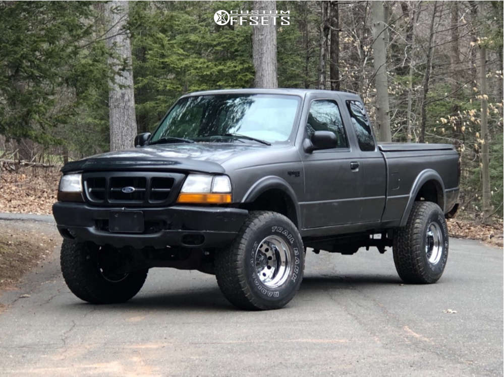 2000 Ford Ranger with 15x10 -38 American Racing Outlaw Ii and 33/12 ...