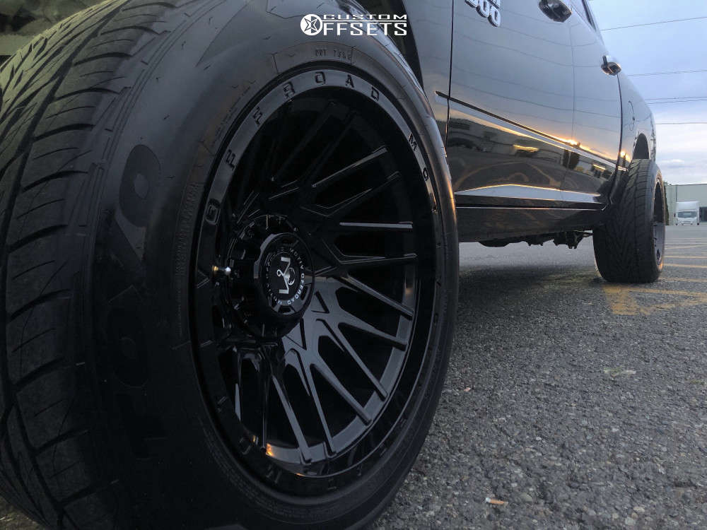 2015 Ram 1500 with 20x12 -44 Motiv Offroad Mutant and 305/50R20 Toyo ...