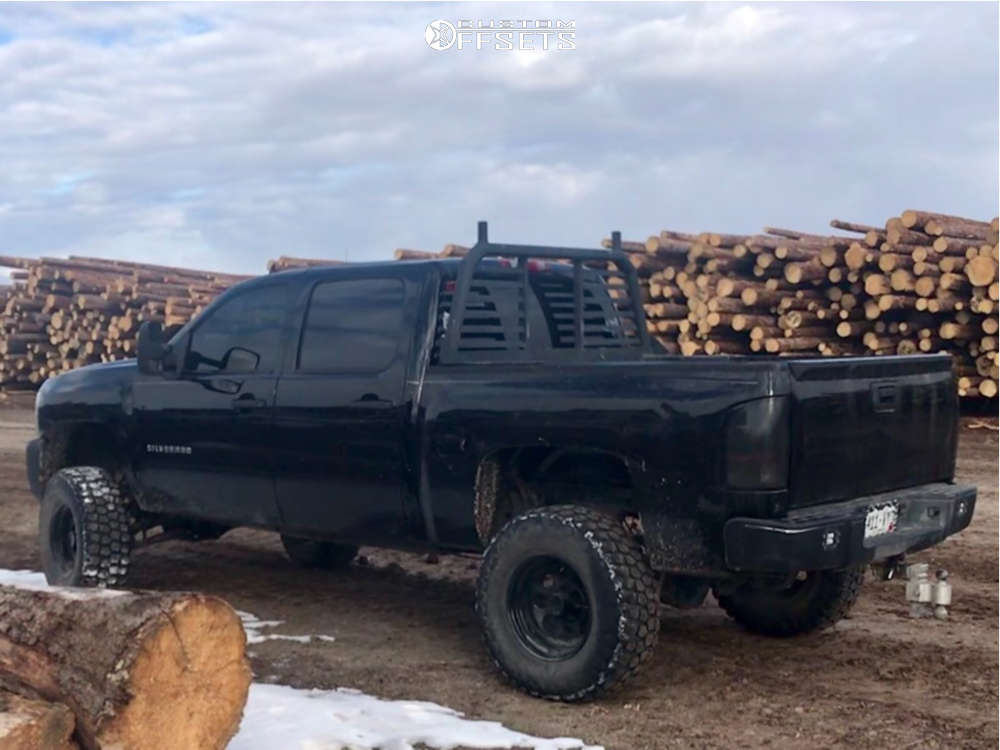 2013 Chevrolet Silverado 1500 with 17x9 -6 Pro Comp Series 69 and 35/12 ...