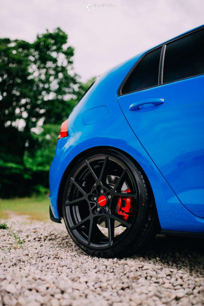 2019 Volkswagen GTI with 19x8.5 45 Rotiform Kps and 225/35R19 Nankang ...