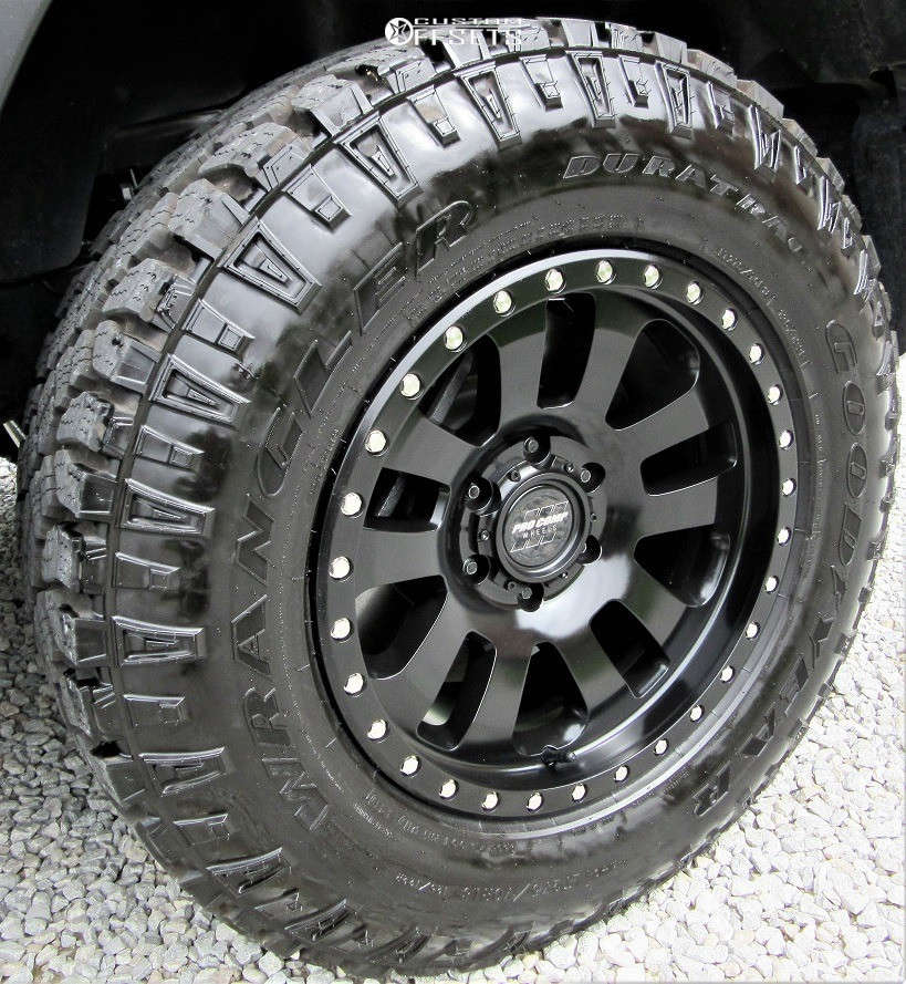 2019 Ram 1500 with 18x9 0 Pro Comp Series 46 and 275/70R18 Goodyear ...