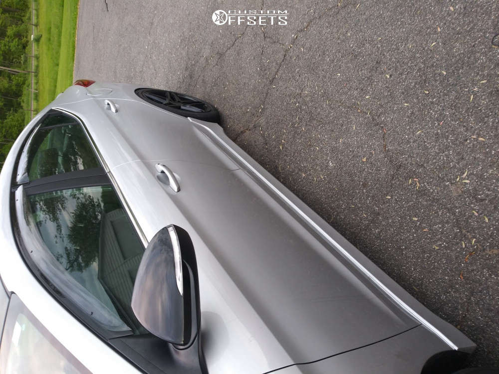 2018 Hyundai Elantra with 18x8 40 Rosso Reactiv and 235/35R18 Firestone ...